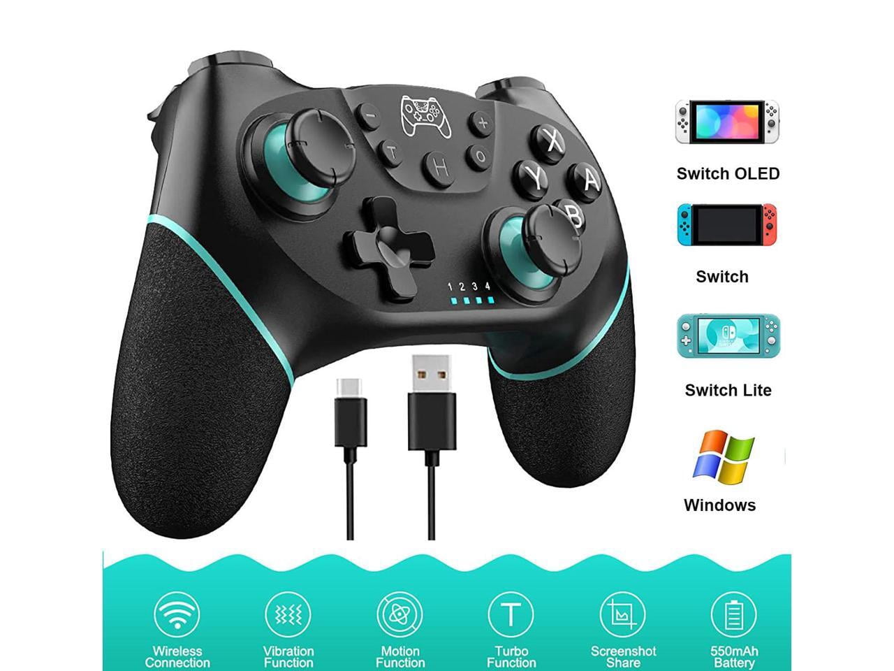 Switch Controller, Wireless Pro Controller Compatible for Nintendo ...