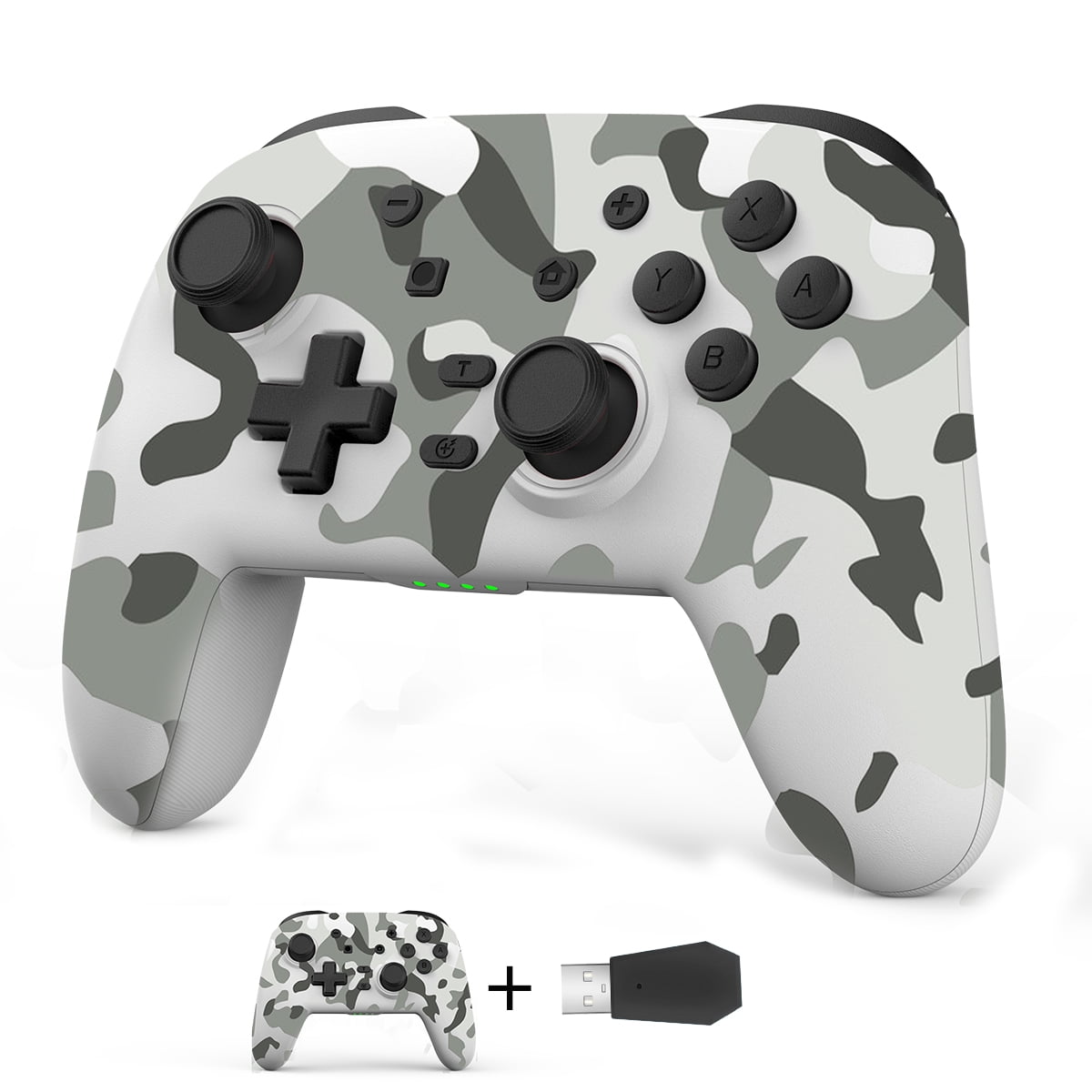 Switch Controller, Wireless Pro Controller, Enhanced Precision Joystick/Turbo Function/Dual ...