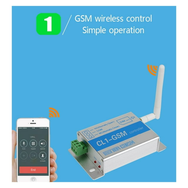 Switch Controller Wireless Remote Controller Switch GSM SMS Smart ...