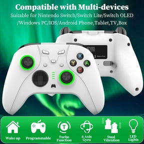 Onn+ Wired Controller Compatible with Nintendo Switch 2 Switch OLED Switch Lite Black - Walmart.com