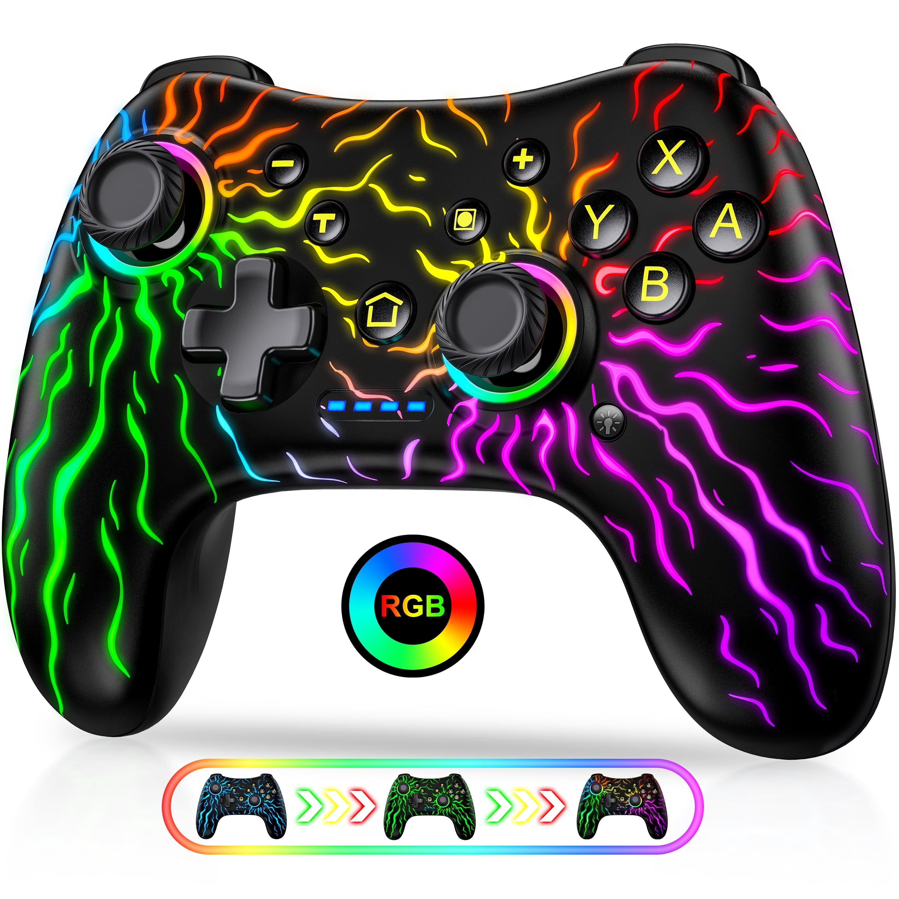 ESYWEN Wireless Switch Controller for Nintendo Switch/Lite/OLED/PC ...