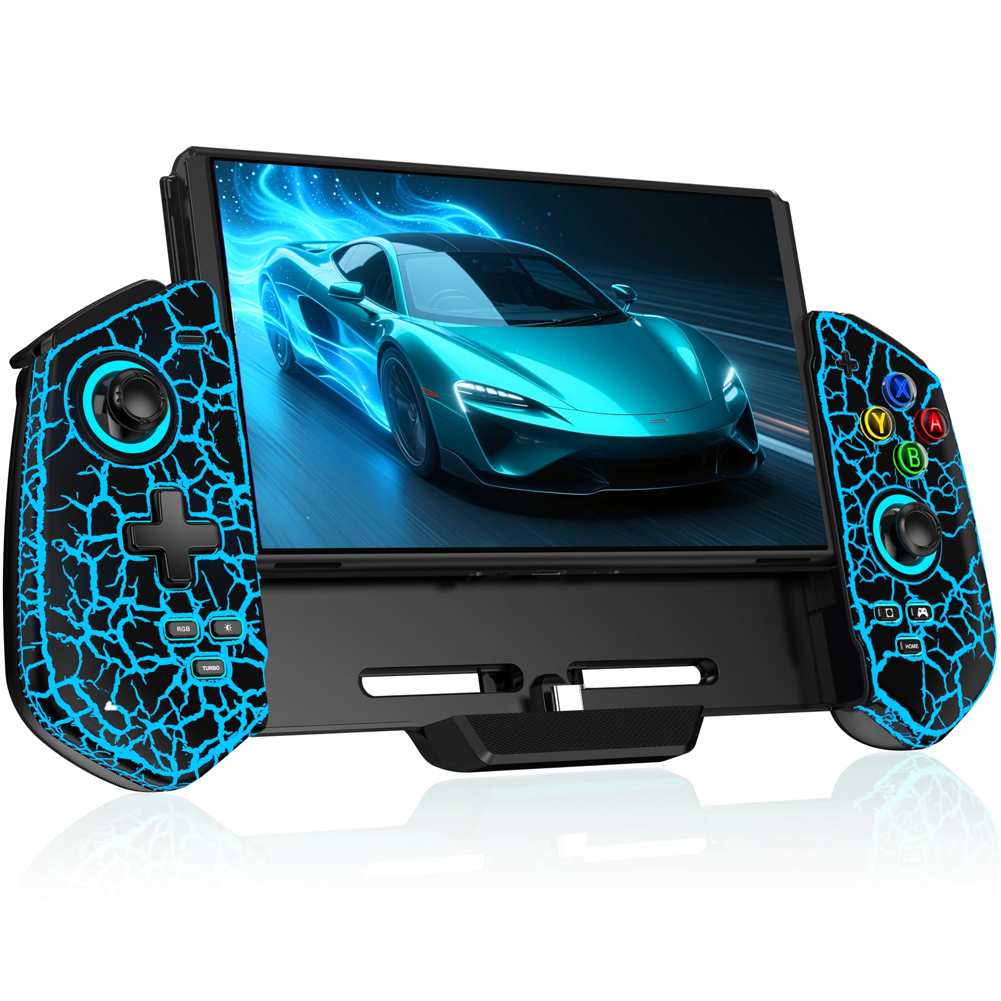 Switch Controller for Nintendo Switch/OLED,Full-Size Grip Switch Remote ...