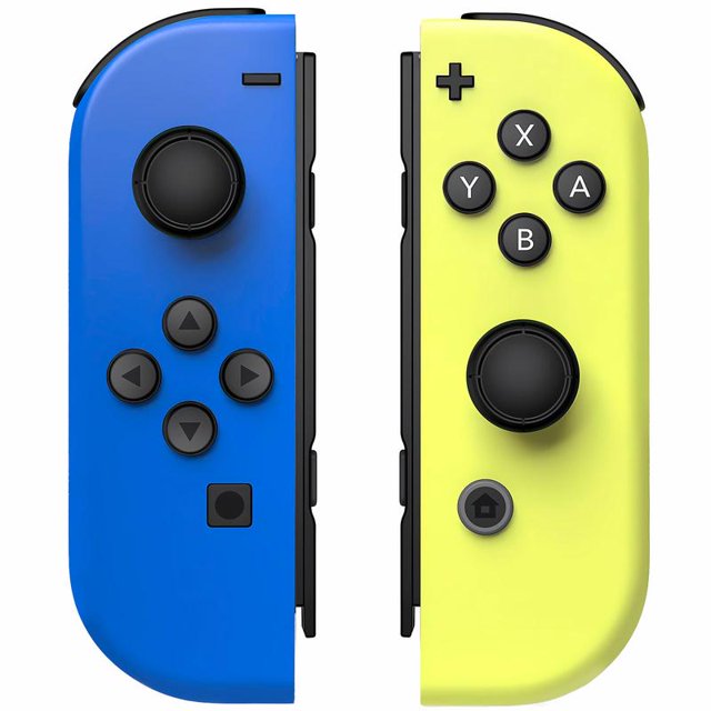 Switch Controller with RGB LED, Adjustable Turbo & Vibration, Motion ...