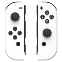 Wireless Switch Controllers for Nintendo, Dual Vibration, 6-Axis Gyro, Wake-up Support (White ...