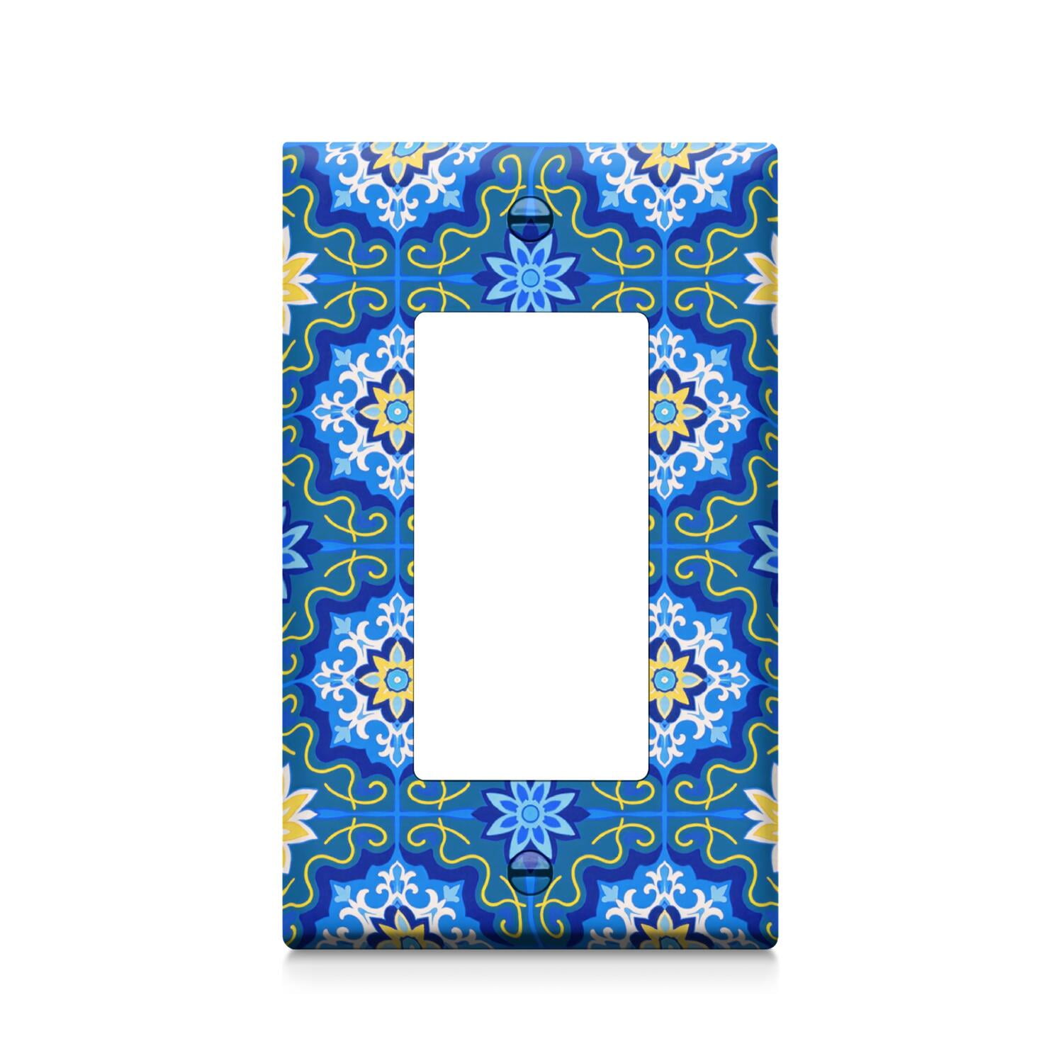 Switch Cover Bohemian Tribal 1 Gang Decorative Switch Face Wall Plate ...