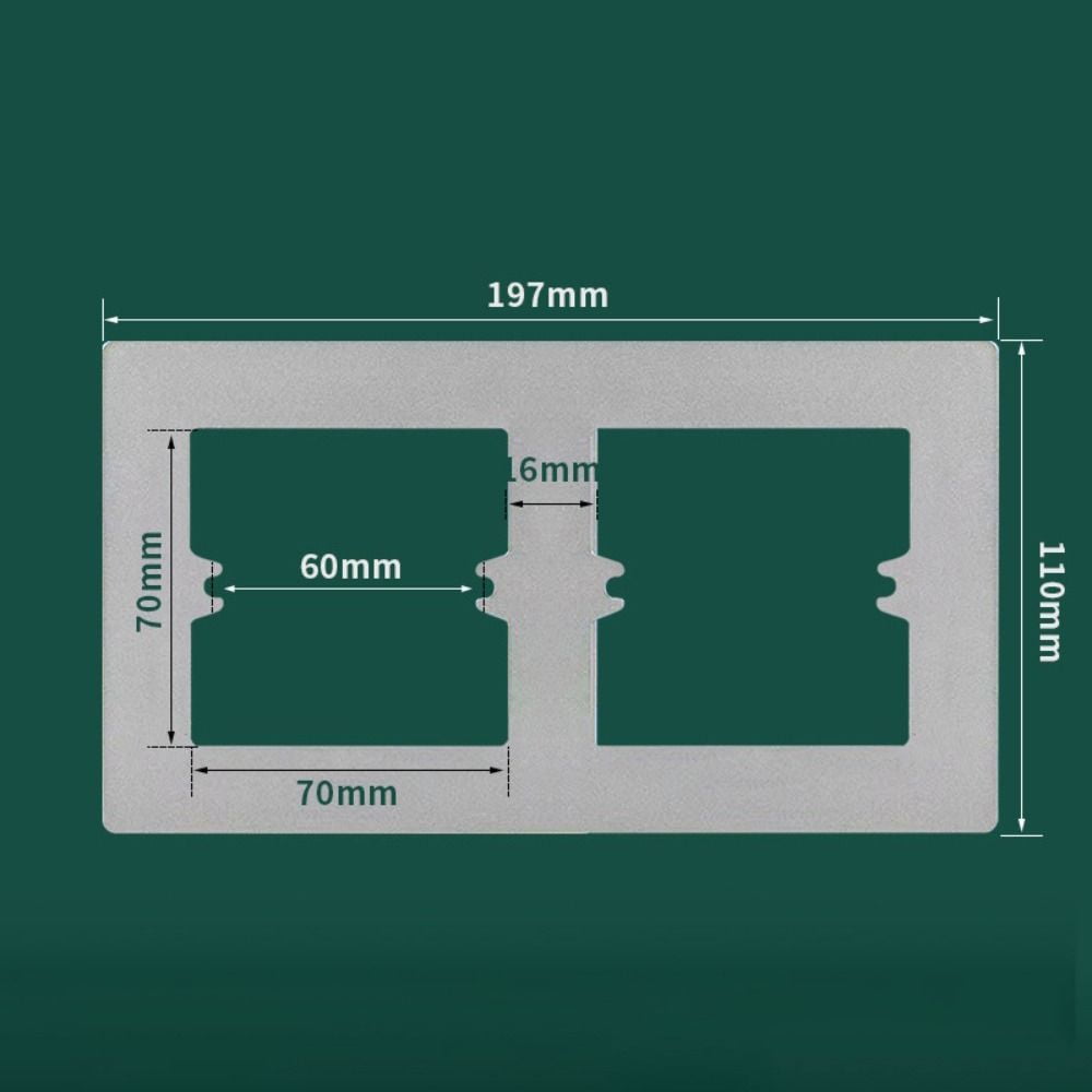 Switch Cover Electrical Plastic Wall Decorative Cover Switch Socket ...