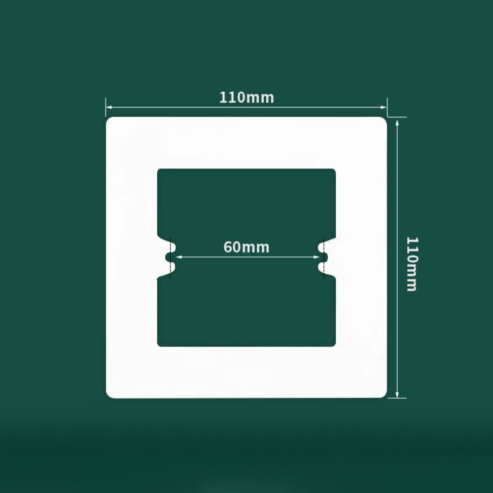 Switch Cover Electrical Plastic Wall Decorative Cover Switch Socket ...