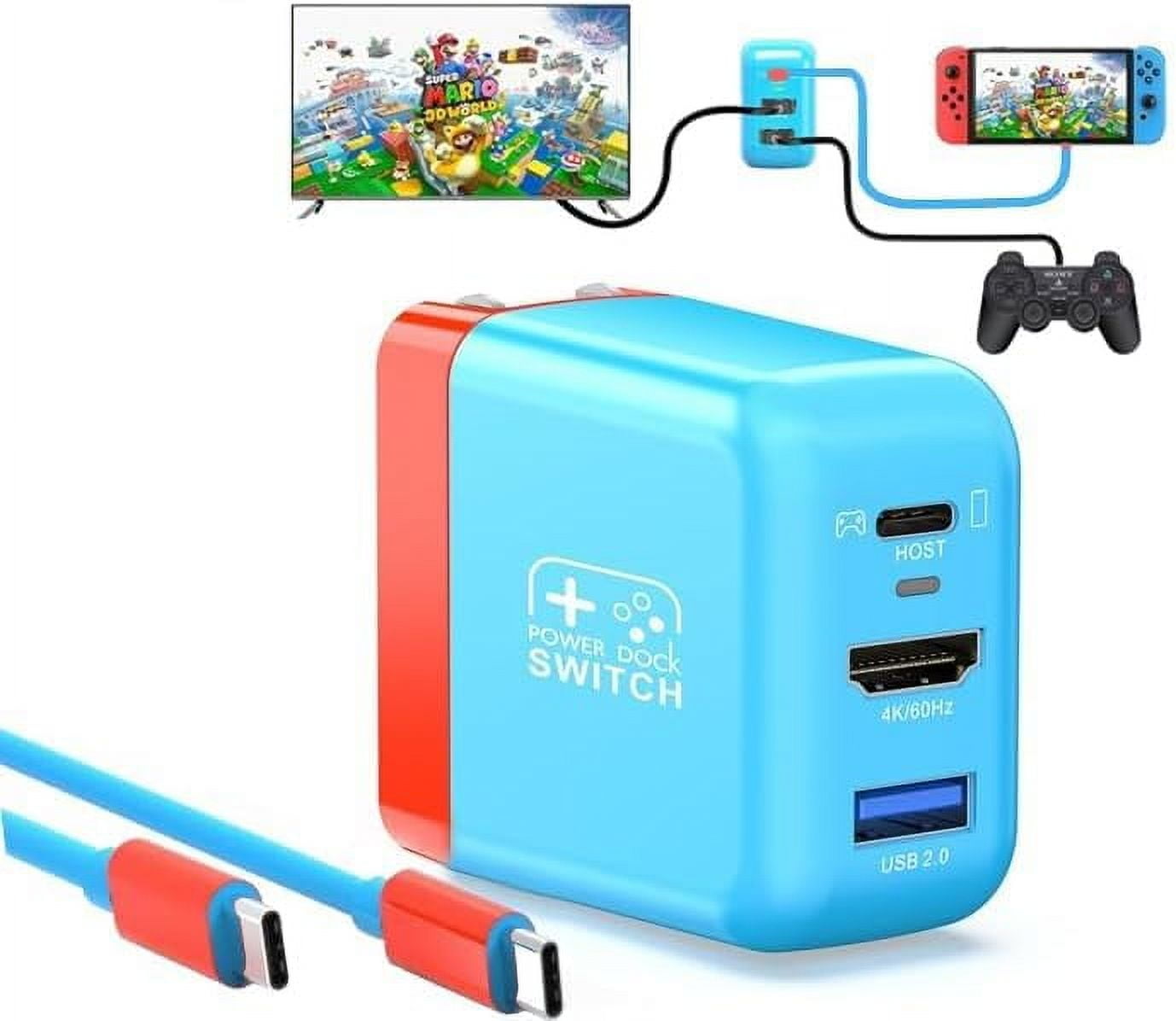 Switch Dock Charger Adapter for Switch/OLED, PD30W Power Charger with ...