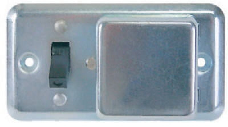 Switch & Fuse Holder Mounted On 2-1/8" Handy Box Cover Carded, Each ...
