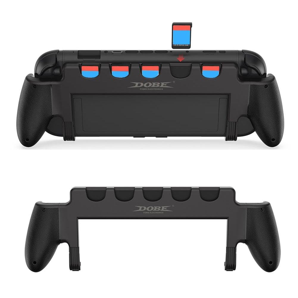 For Switch Grip with Upgraded Adjustable Stand,Asymmetrical Grip with ...