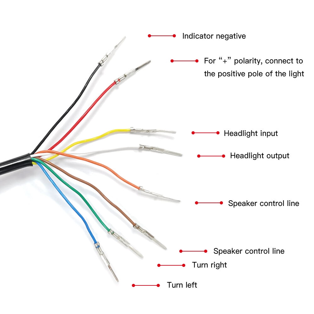 Switch, Handlebar Lamp Turn Switch 3-in-1 E-bike Turn Handlebar Lamp ...