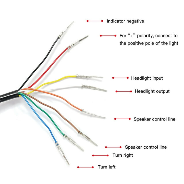 Switch, Handlebar Lamp Turn Switch 3-in-1 E-bike Turn Handlebar Lamp ...