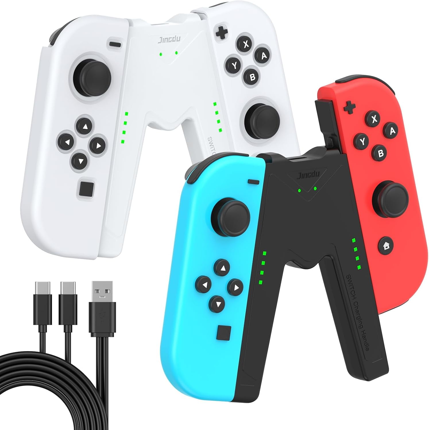 Switch Joy-Con Charging Grip Compatible with Nintendo Switch Standard ...