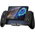 QQV Wireless Nintendo Joy-Con Controller for Switch/Switch OLED, One-Piece Joypad with Turbo ...