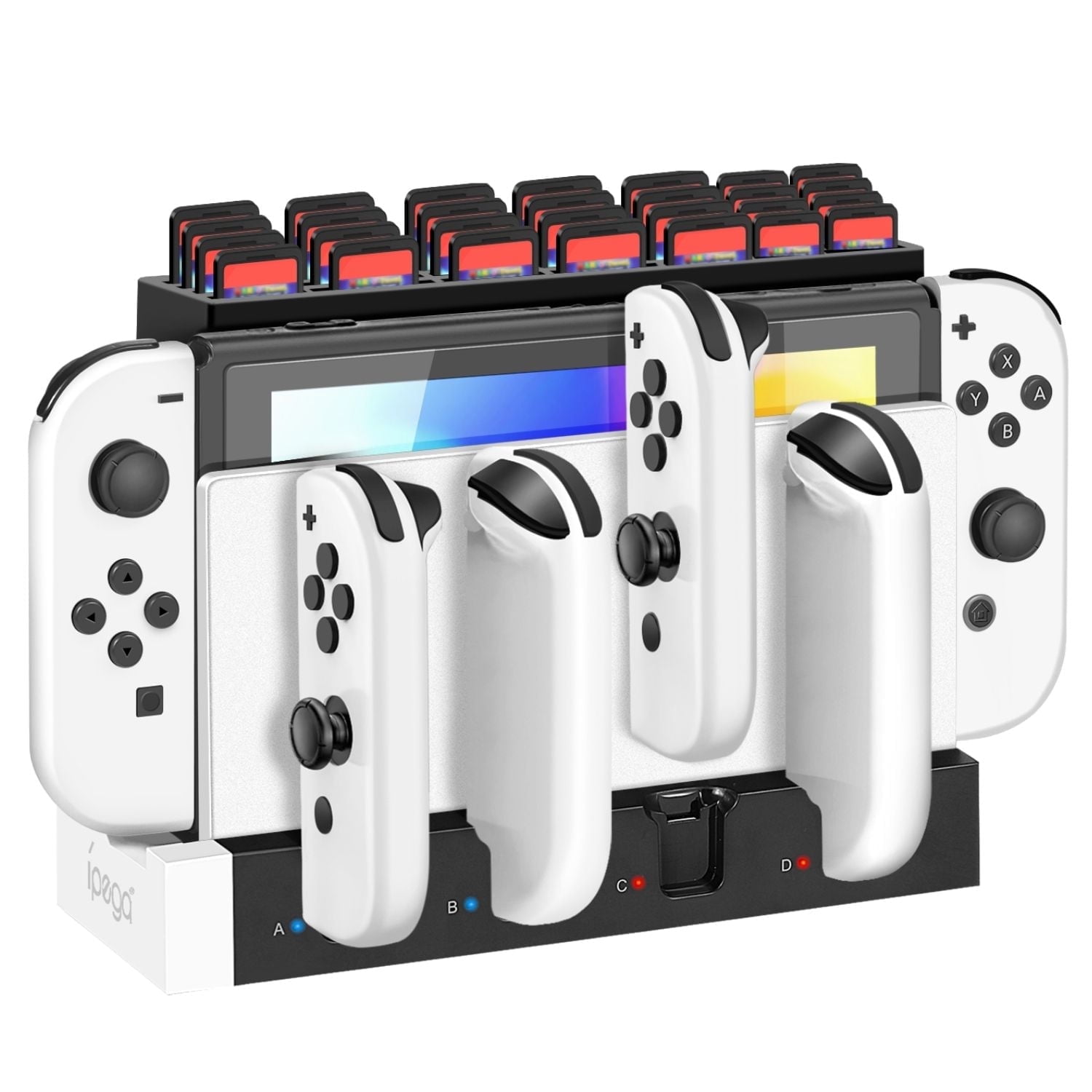 Switch Joycon Charging Dock for Nintendo Switch Controller Charger ...
