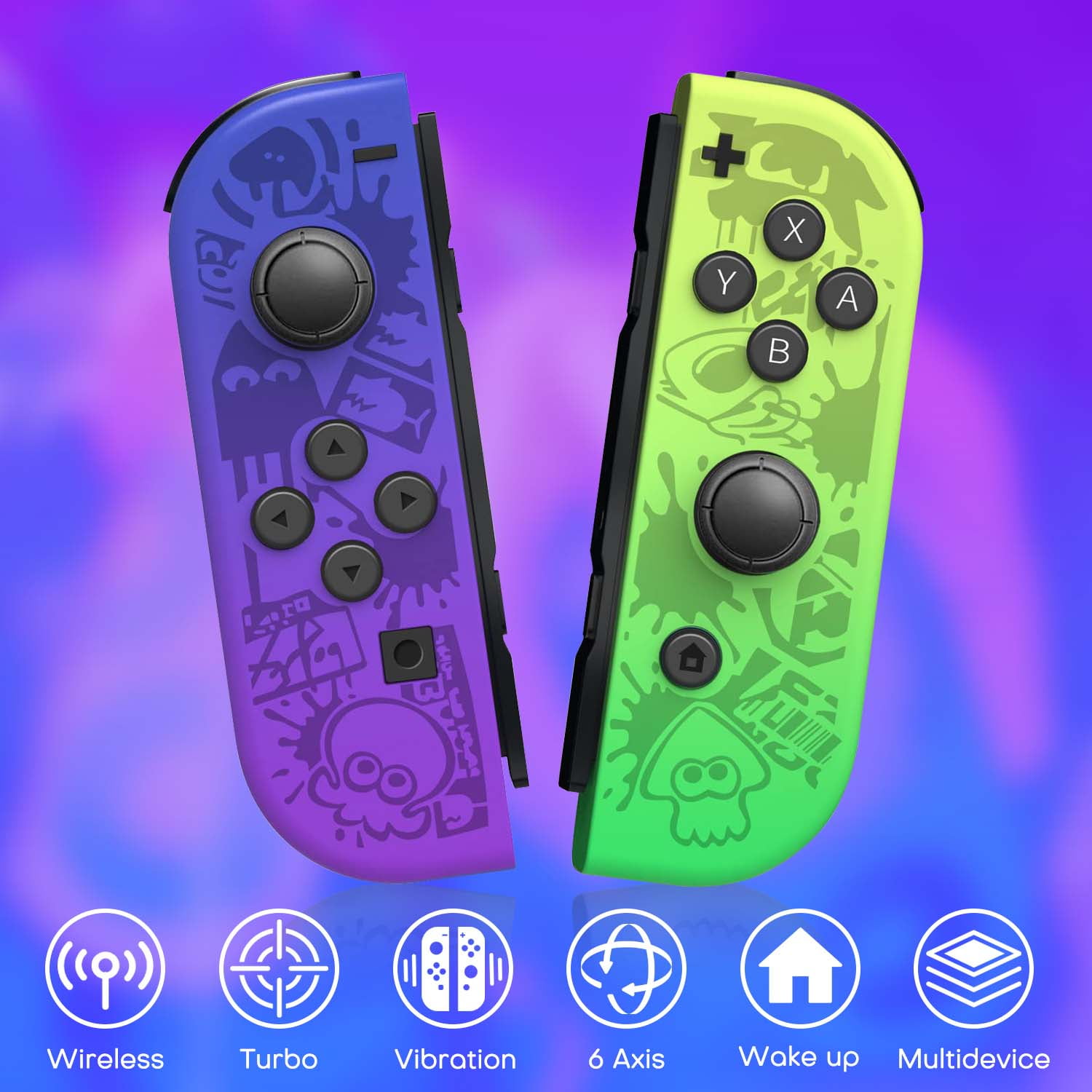 Switch Joypad Controller for Nintendo Switch, Splatoon 3 Switch Remote ...