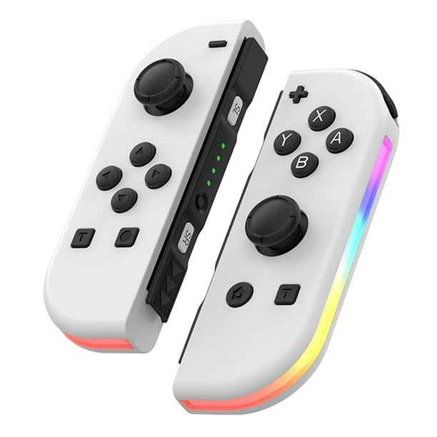 Switch Joypad for Nintendo Switch Controller, Coloful RGB Light Switch Game Controller, L/R Joy ...