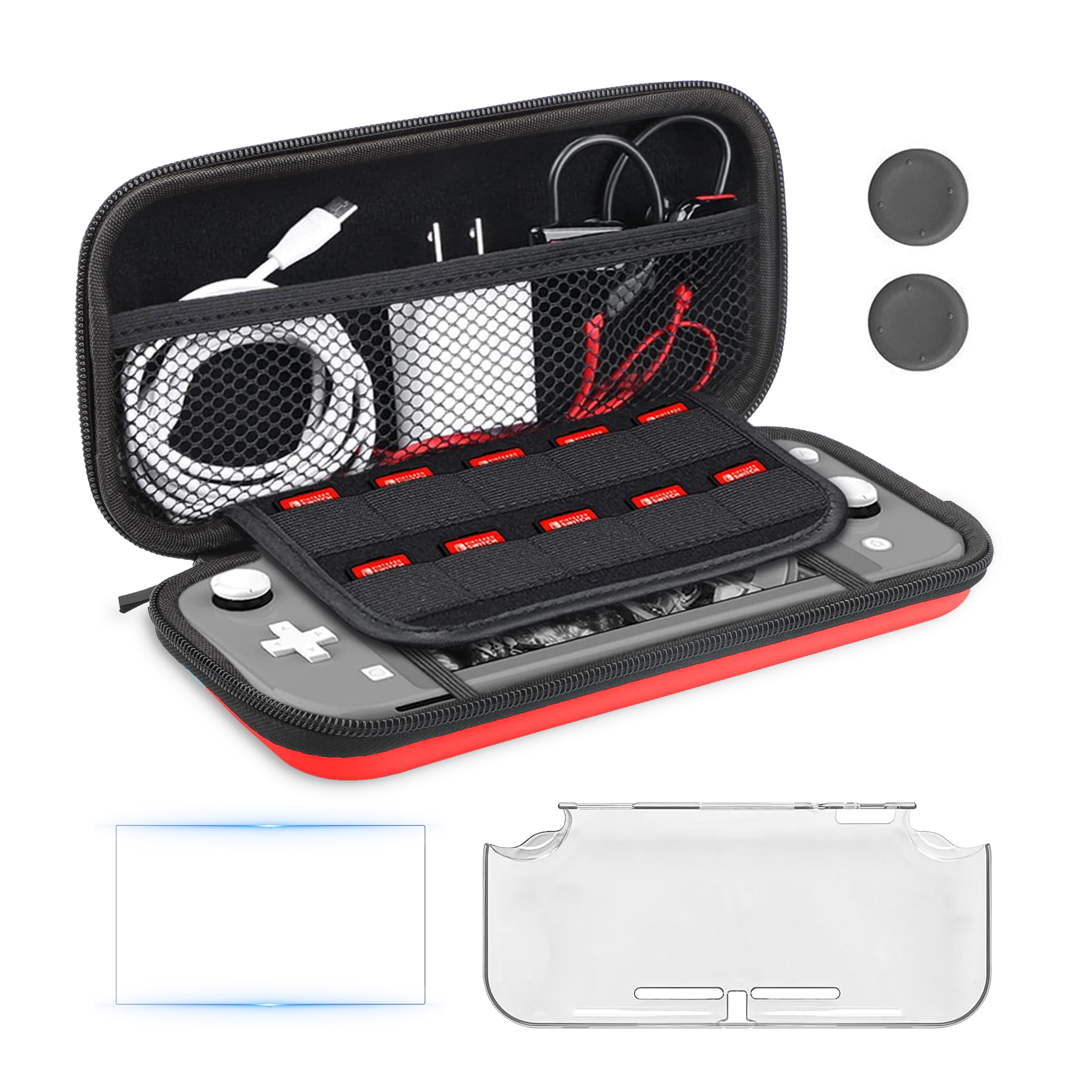 EEEkit 7-in-1 Nintendo Switch Lite Case Accessories Kit Bundle ...