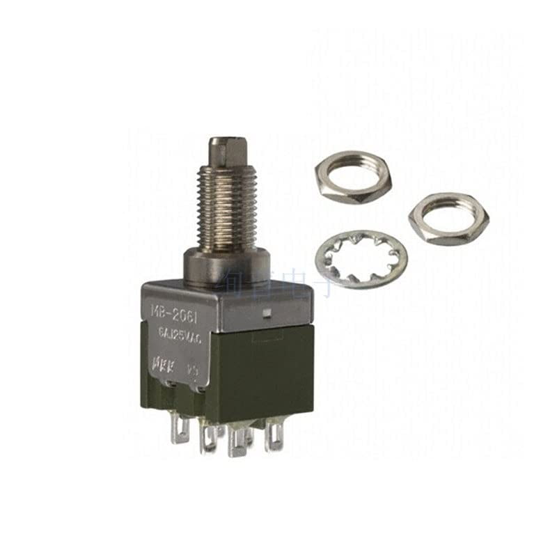Switch MB2061SS4W01 MB-2061 DPDT On- 6A Push Button Switch N ...