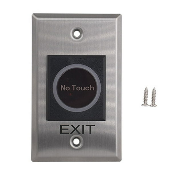 Switch No Touch Exit Push Button Exit Switch Indoor Press to Exit ...