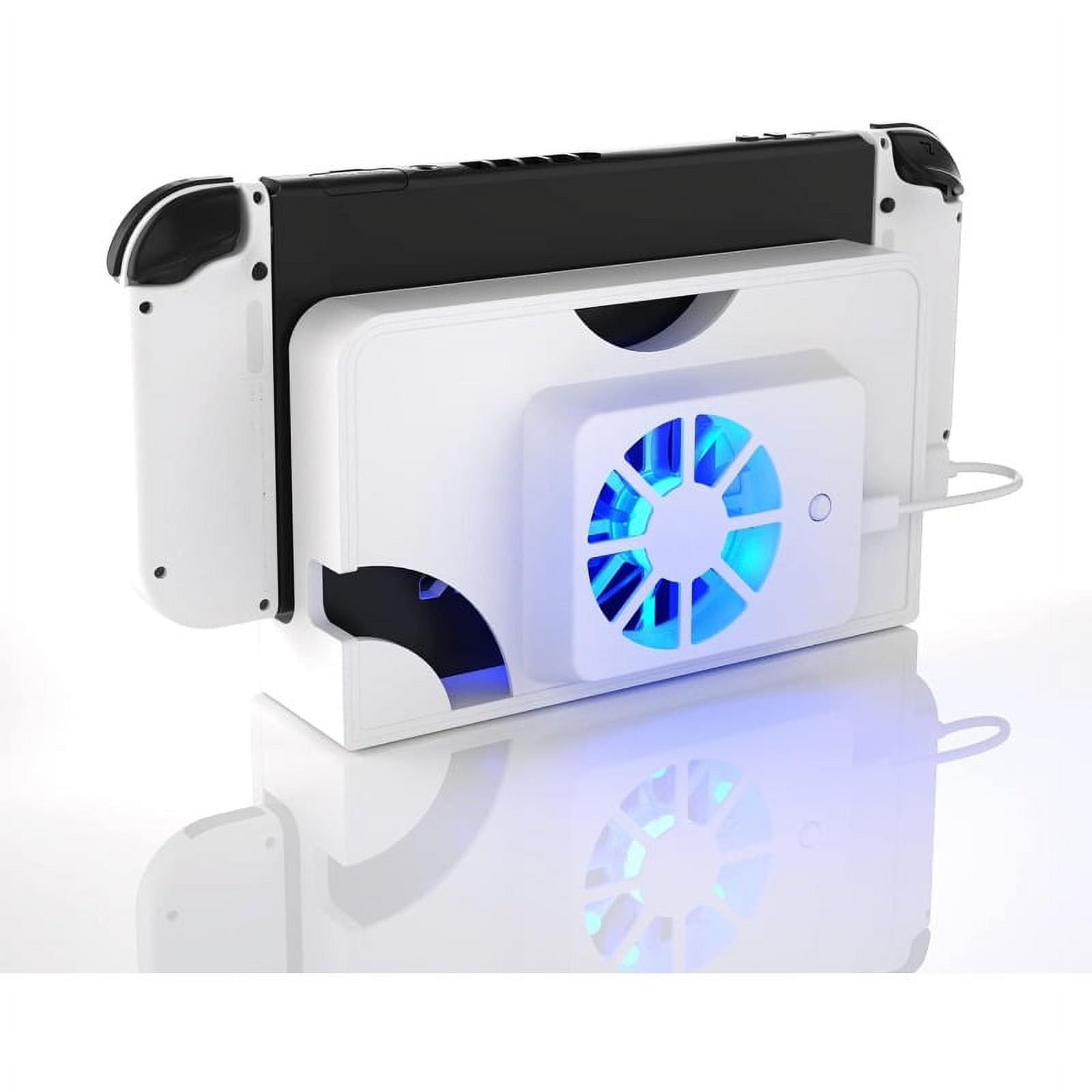 Switch OLED Cooling Fan, Powerful and Quiet Switch OLED Dock Fan ...