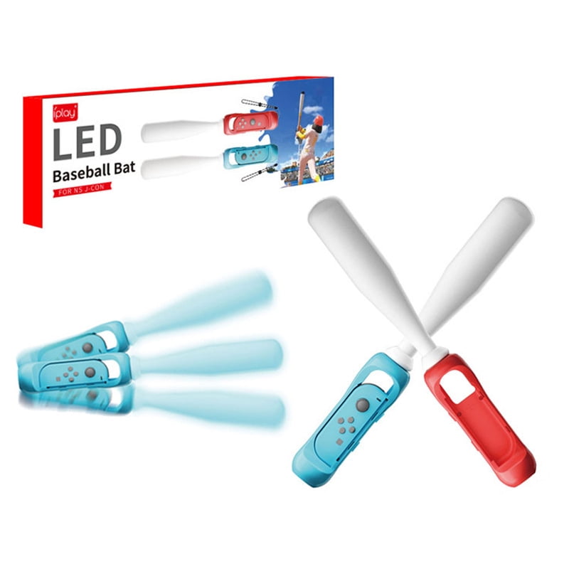 Switch OLED Joy-Con Baseball Grip - Motion-Activated LED Light-Up ...