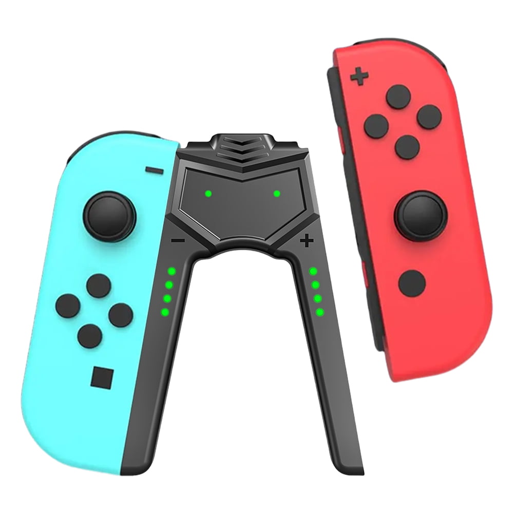 Switch OLED Joy-Con Charging Grip Type C V-Shaped Controller Charger ...