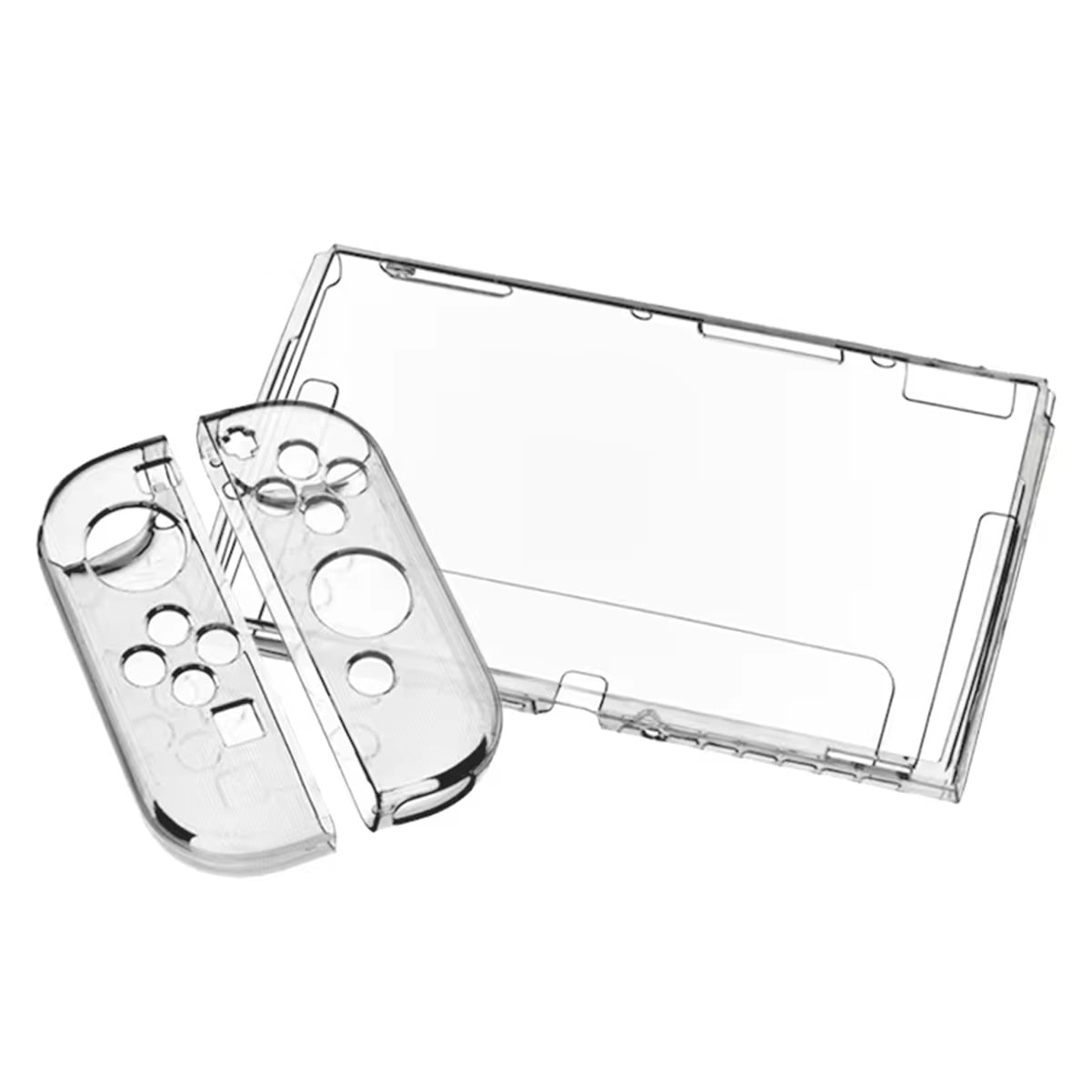 Switch OLED Split Crystal Soft Case - Shockproof TPU Protective Cover ...
