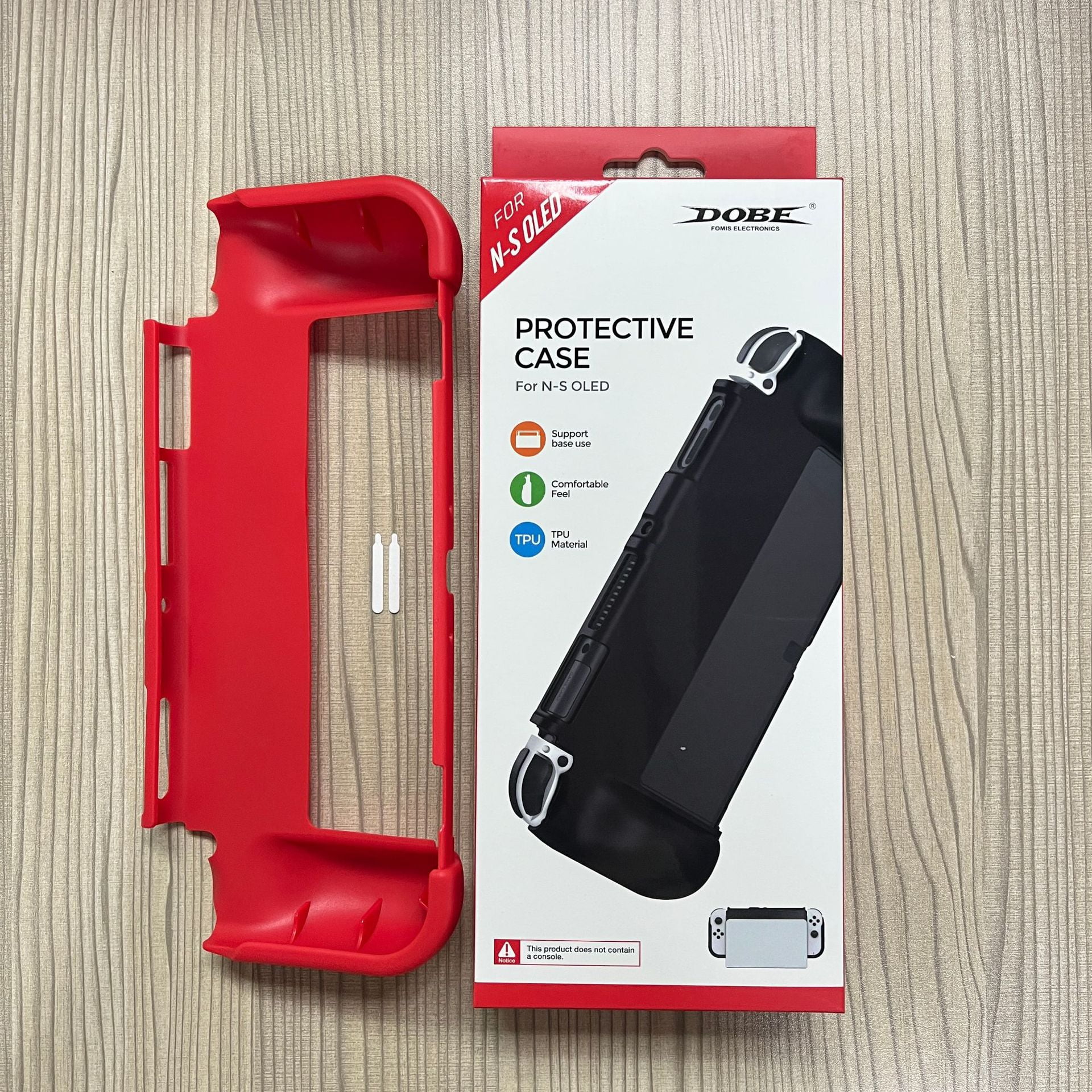 Switch OLED TPU Protective Case - Dockable Anti-Slip Full-Body Cover ...