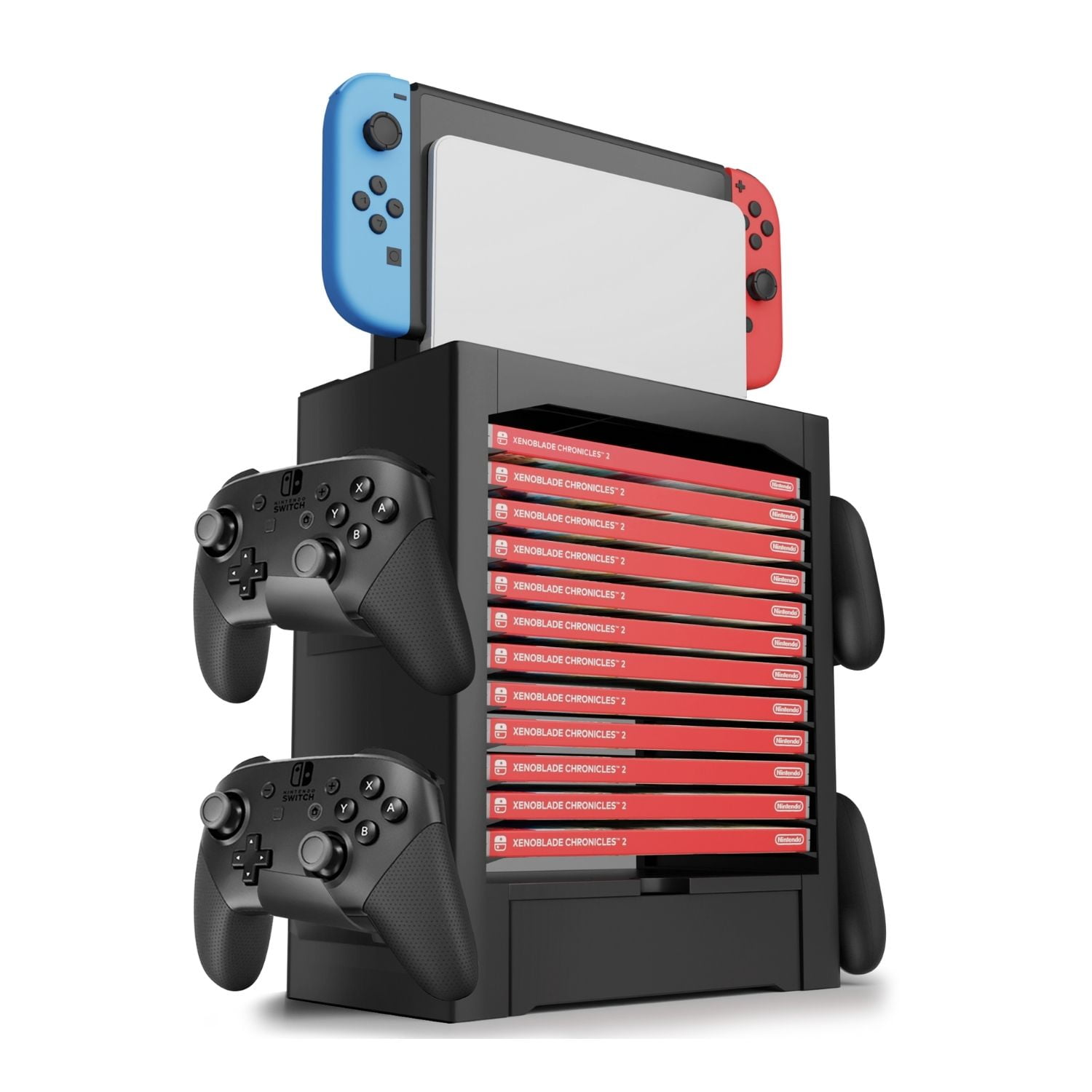Switch Organizer Station Game Storage Tower Stand for Nintendo Switch ...