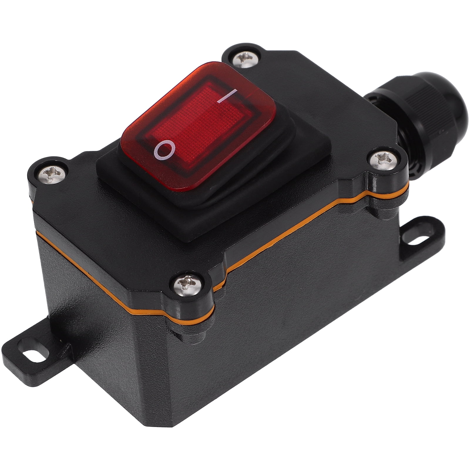 Switch Outdoor Toggle on off Heavy Duty Rocker Button PC - Walmart.com