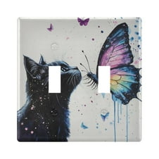 Decorative Light Switch Stickers for Home Improvement and Decor