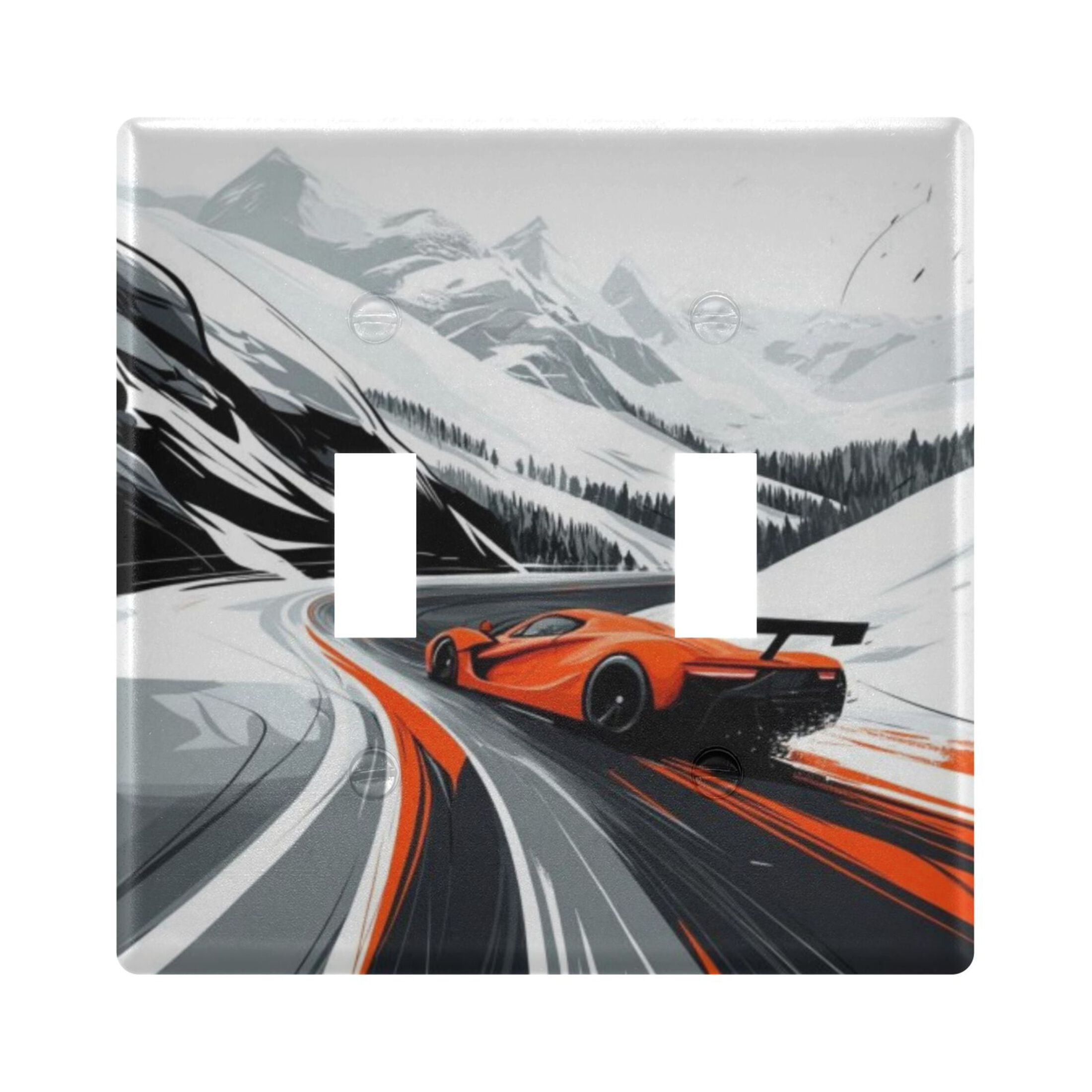 Switch Panel 4.48x6.37In Switch Plate Wall Panel Living Room Kitchen ...