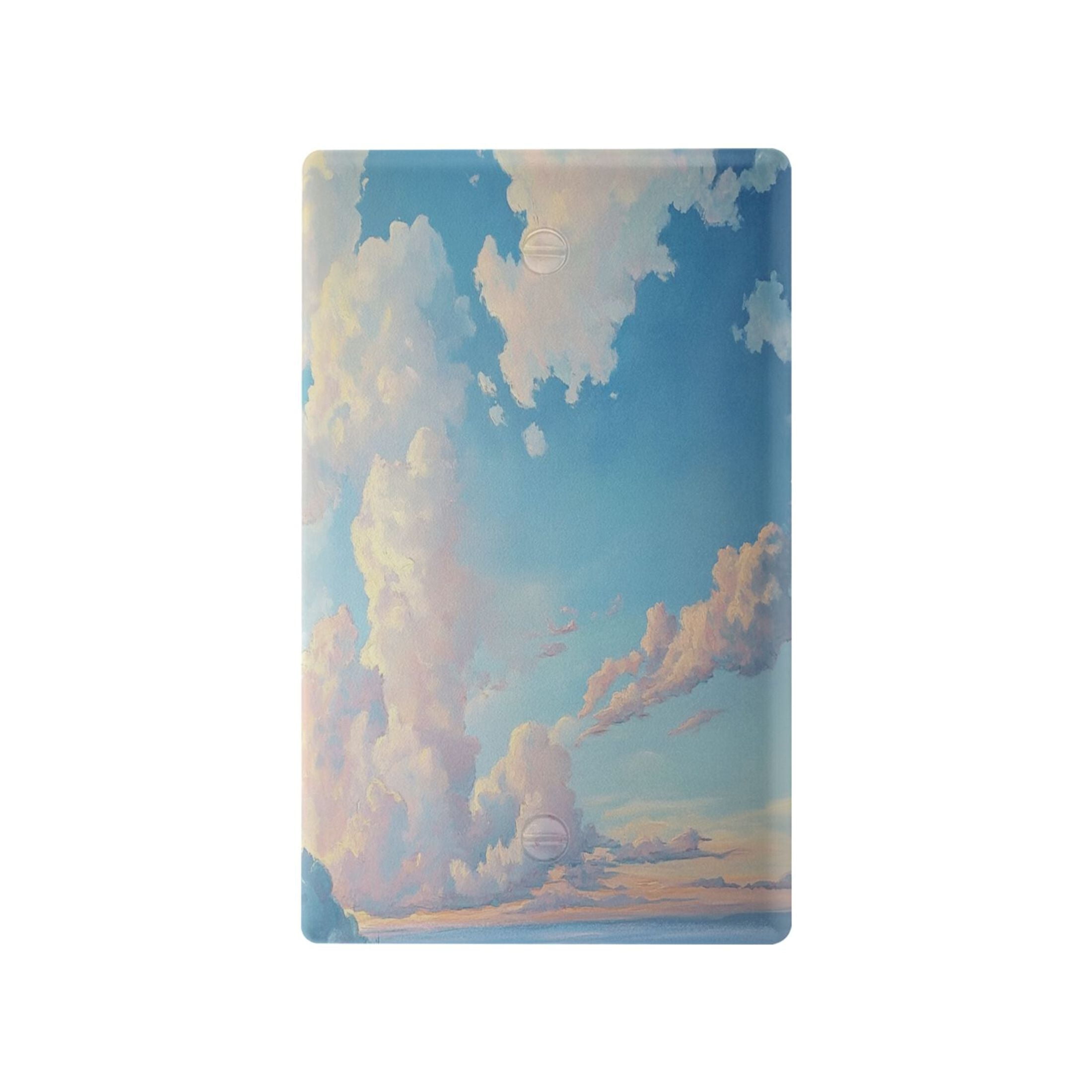 Switch Panel Switch Decoration 2.76x4.53x0.28 Inches Duplex Outlets ...