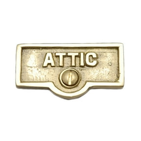 2 Switch Plate Tags SPOTS Name Signs Labels Lacquered Brass Traditional ...