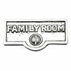 Switch Plate Tags VANITY Name Signs Labels Chrome Brass Traditional ...