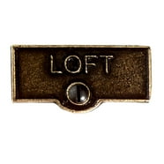 10 Switch Plate Tags STAIRS Name Signs Labels Lacquered Brass ...