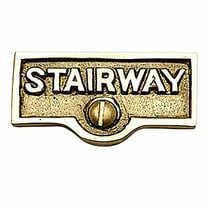 Switch Plate Tags DINING Name Signs Labels Lacquered Brass Traditional ...