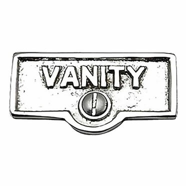 2 Switch Plate Tags LAUNDRY Name Signs Labels Lacquered Brass ...