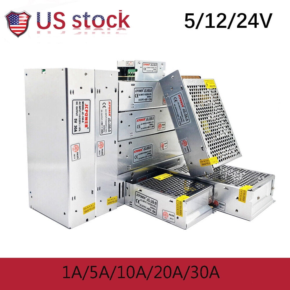 Switch Power Supply 12V/10A AC to DC Converter Adapter Power ...