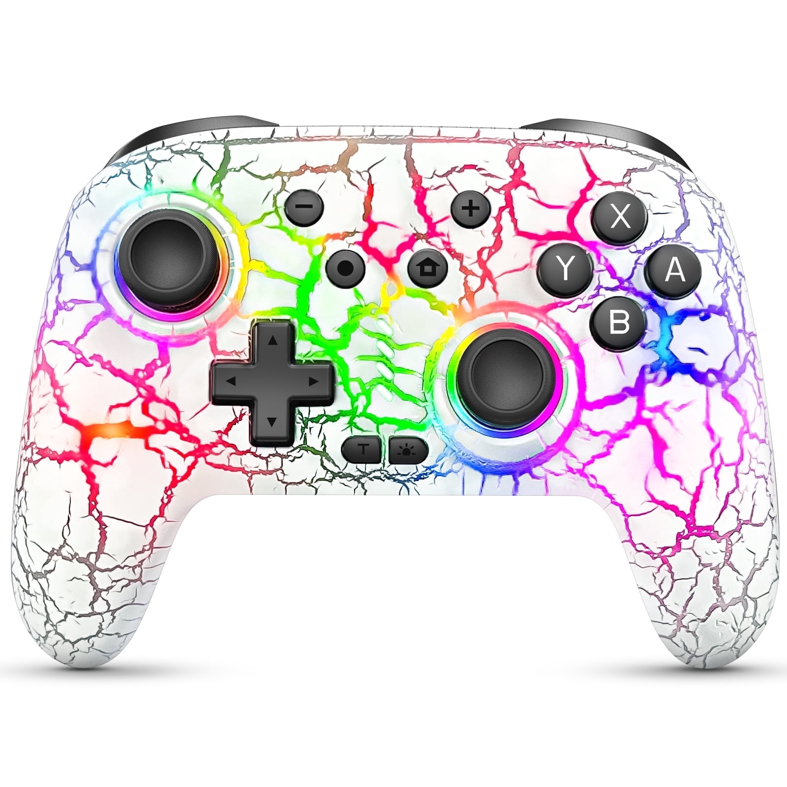 ZRZLMVP Wireless Switch Pro Controller, RGB Lights, 1000mAh, Gyro ...