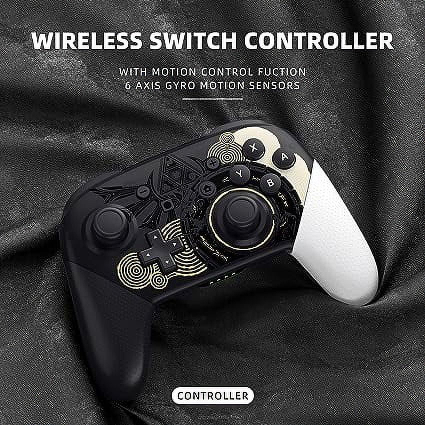 For Switch Pro Controller, Wireless Switch Controller Compatible with SWITCH/OLED/LITE, Switch ...