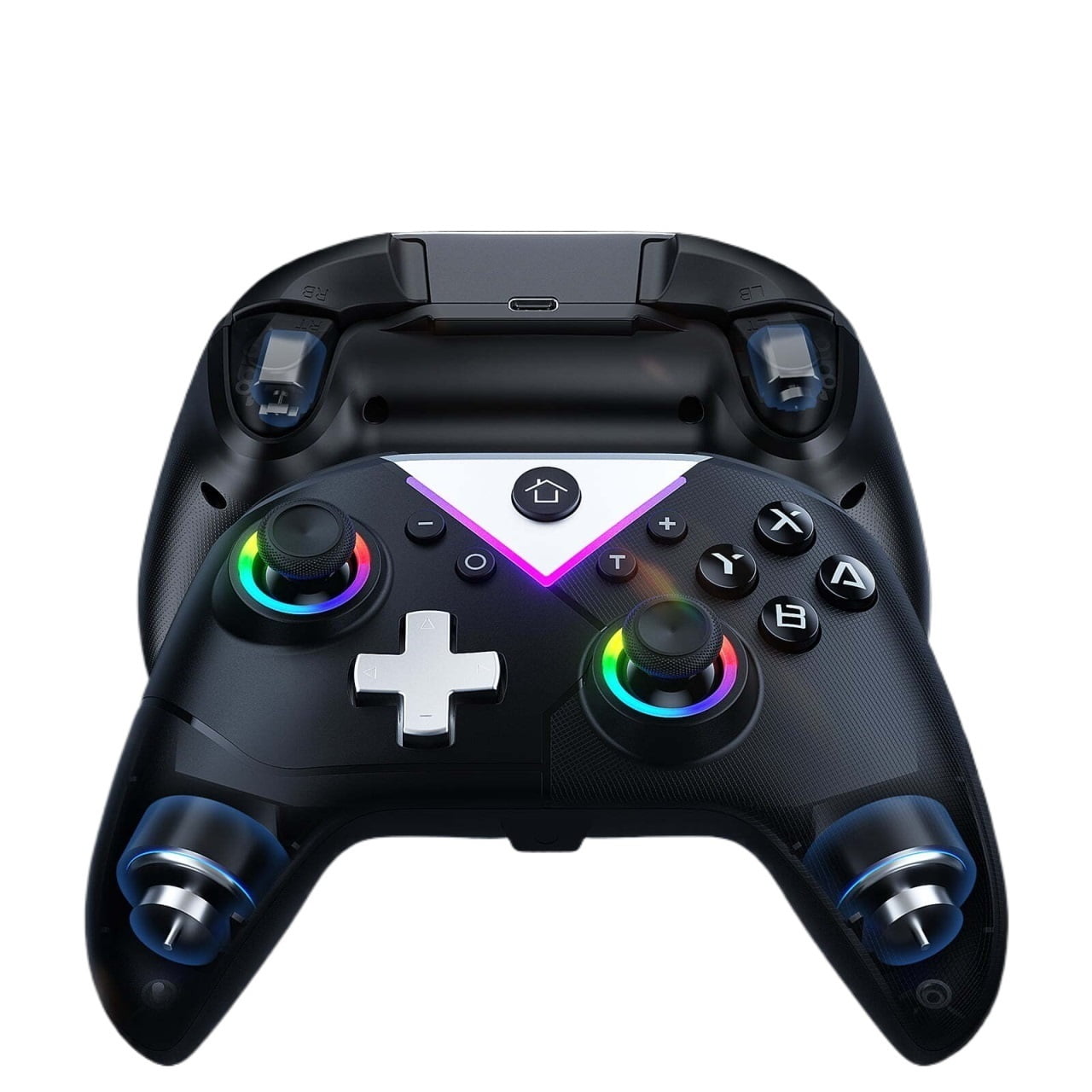 Switch Pro Controllers Compatible with Switch/Lite/OLED, PC Controller with Programming Motion ...