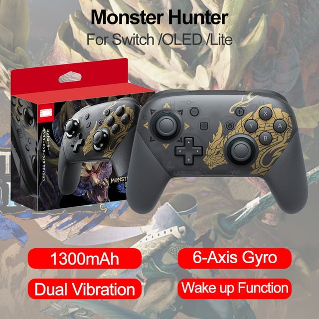 Switch Pro Gamepad for Nintendo Switch Lite OLED Joystick Controller NS Game Wireless Bluetooth ...