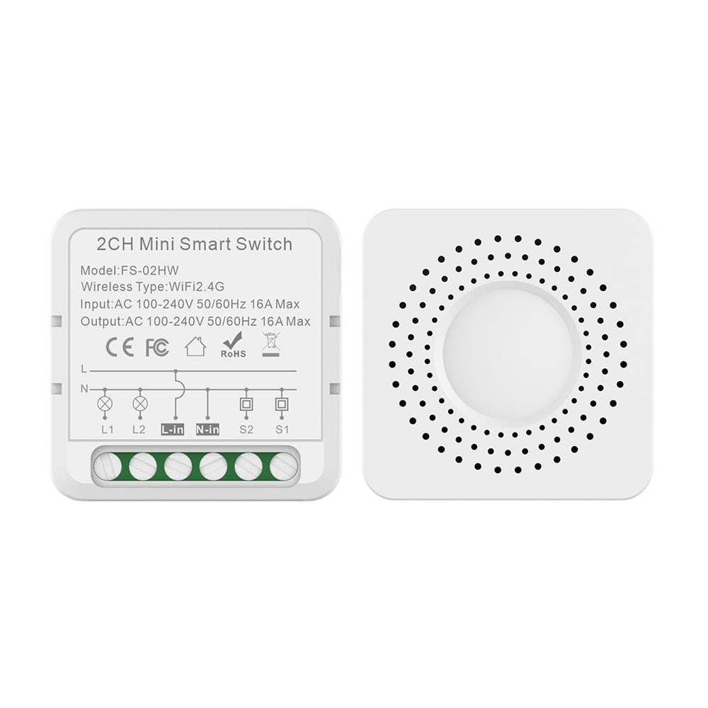 Switch Relay Module,Switch Function Wifi Switch Dual Switch Relay 16a ...
