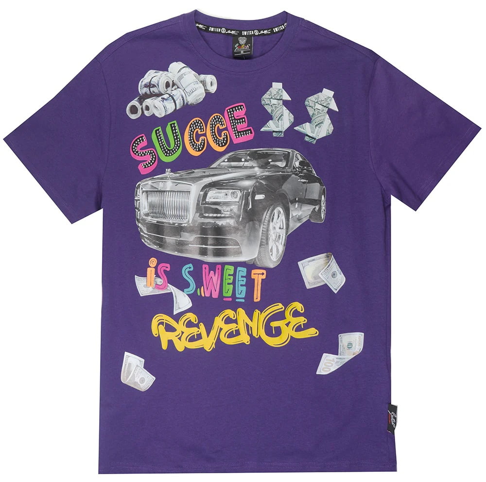 Switch Remarkable Men's T-Shirt Succe Is Sweet Revenge Rolls Royce ...