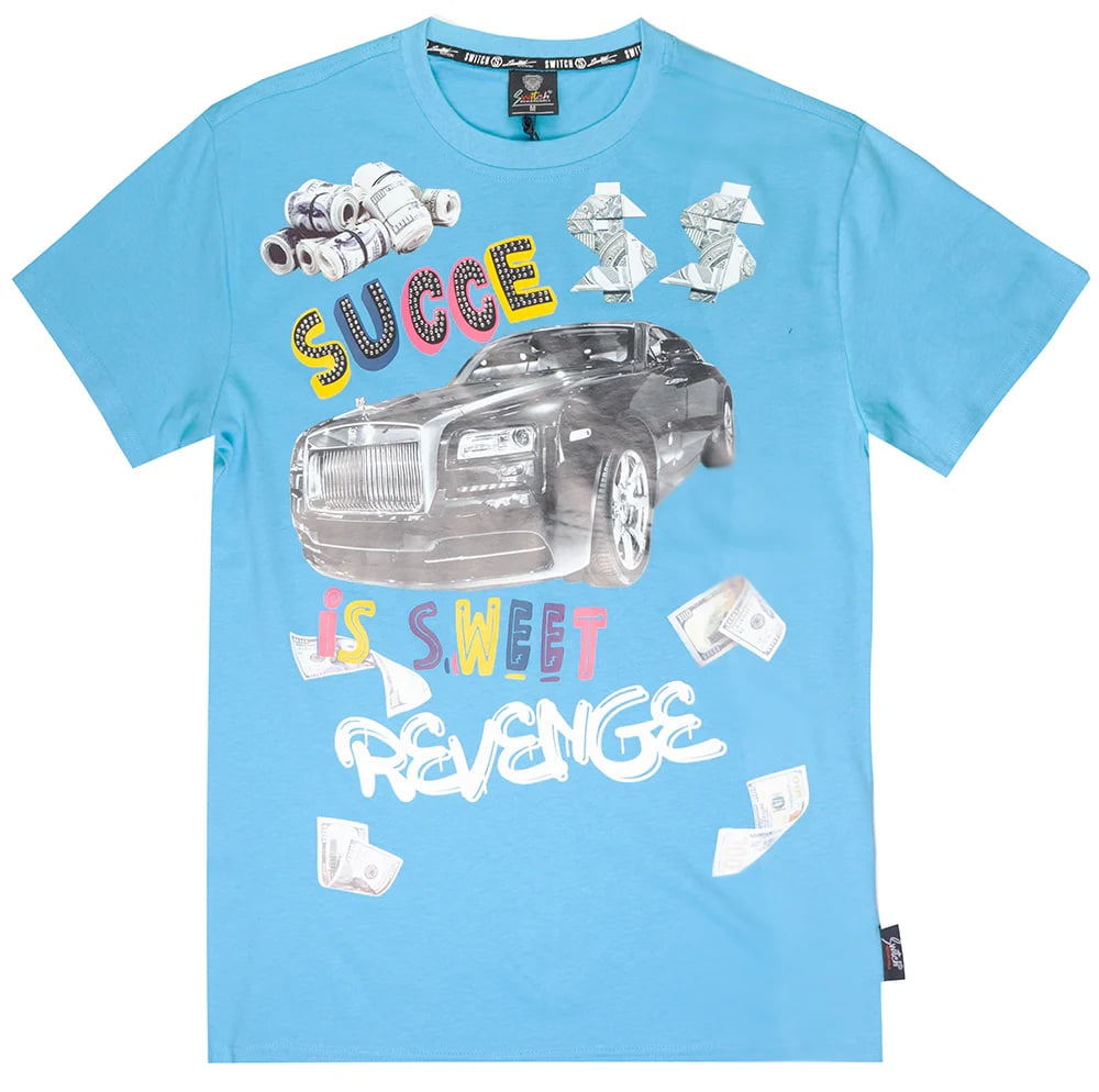Switch Remarkable Men's T-Shirt Succe Is Sweet Revenge Rolls Royce ...