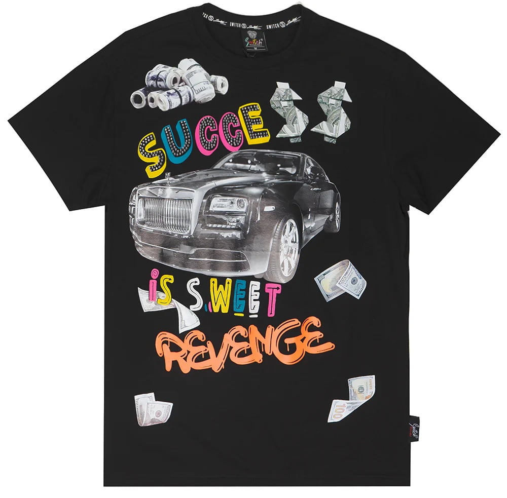 Switch Remarkable Men's T-Shirt Succe Is Sweet Revenge Rolls Royce ...