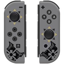 QQV Wireless Nintendo Joy-Con Controller for Switch/Switch OLED, One-Piece Joypad with Turbo ...