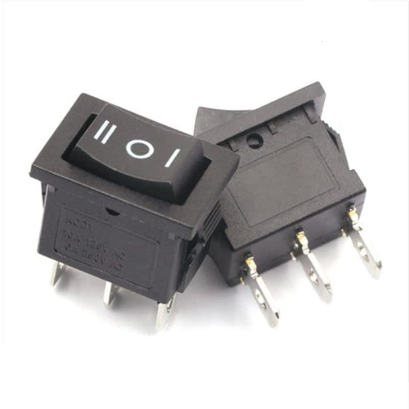 Switch Rocer Switch Latching SPDT 15x21MM ON Off ON 3 Pin 3 Position ...